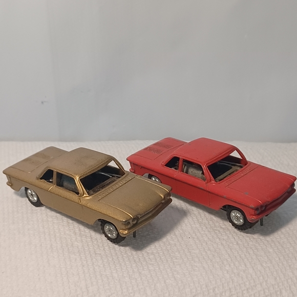 TootsieToy | Toys | Vintage Tootsietoy Diecast Corvair Slot Cars 963 ...